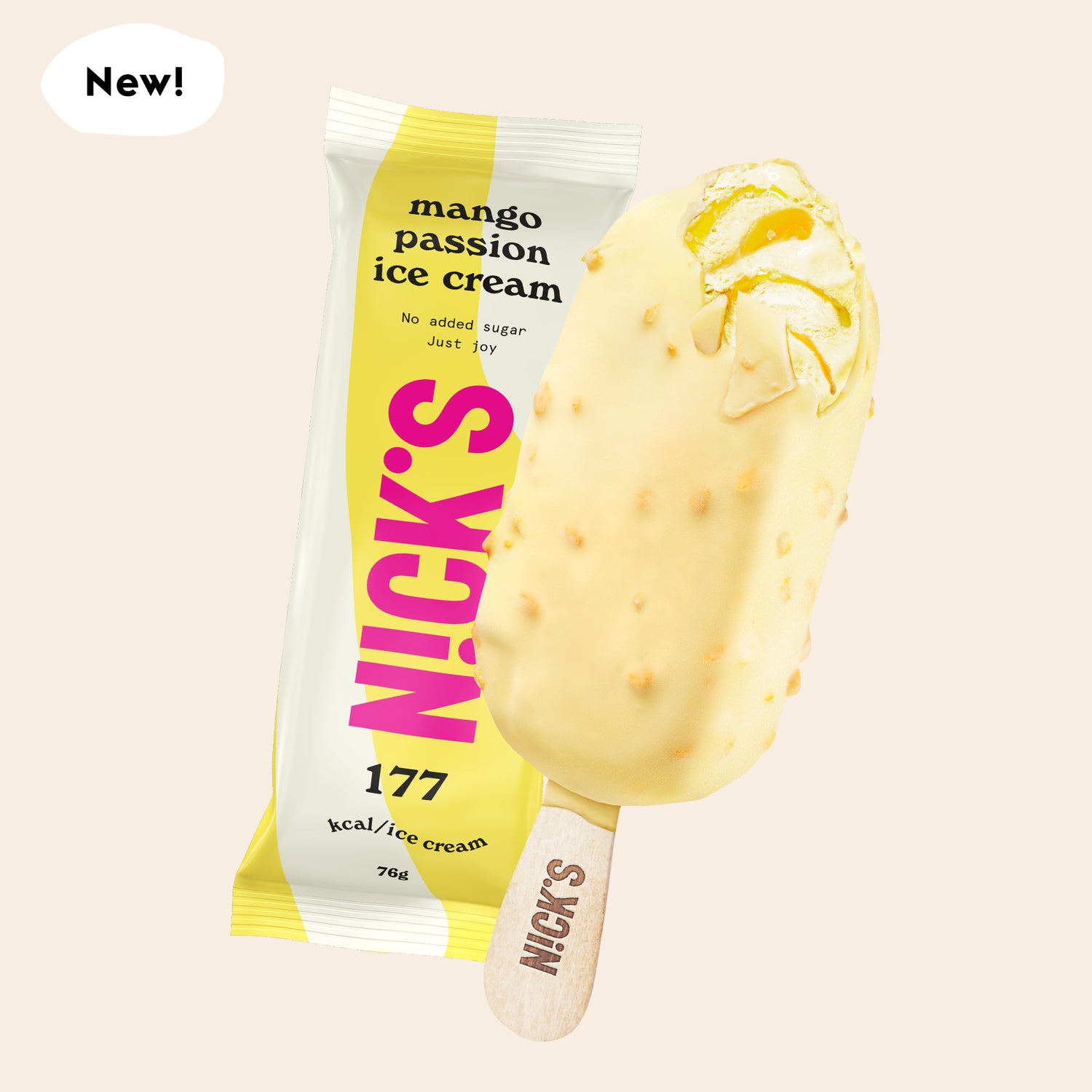 Ice cream | No sugar added | Gluten free ice cream – NICK'S EU